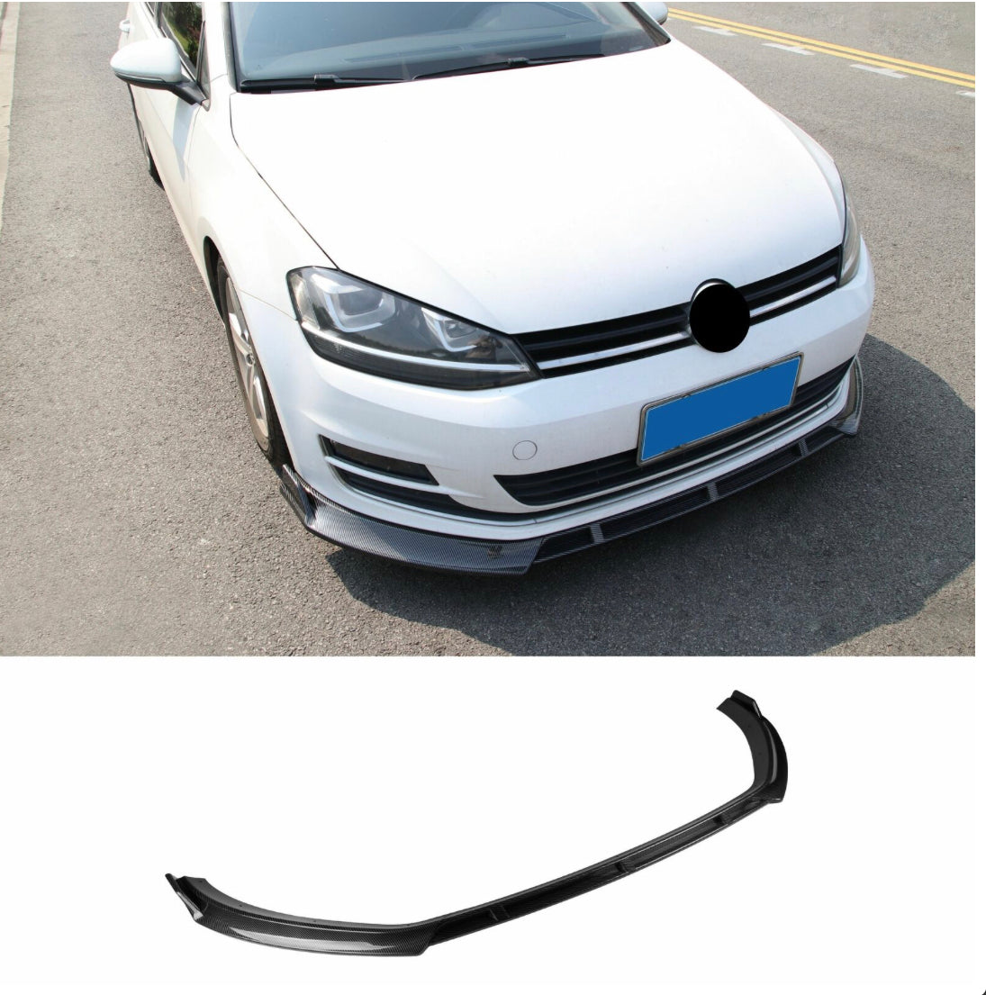 Golf Mk7 SE Tde Gloss front lip – JAFperformance