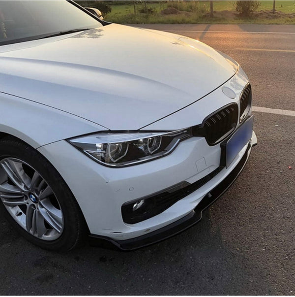 BMW F30 SE 12-19 Gloss Black Auto-Styles Front Lip – JAFperformance